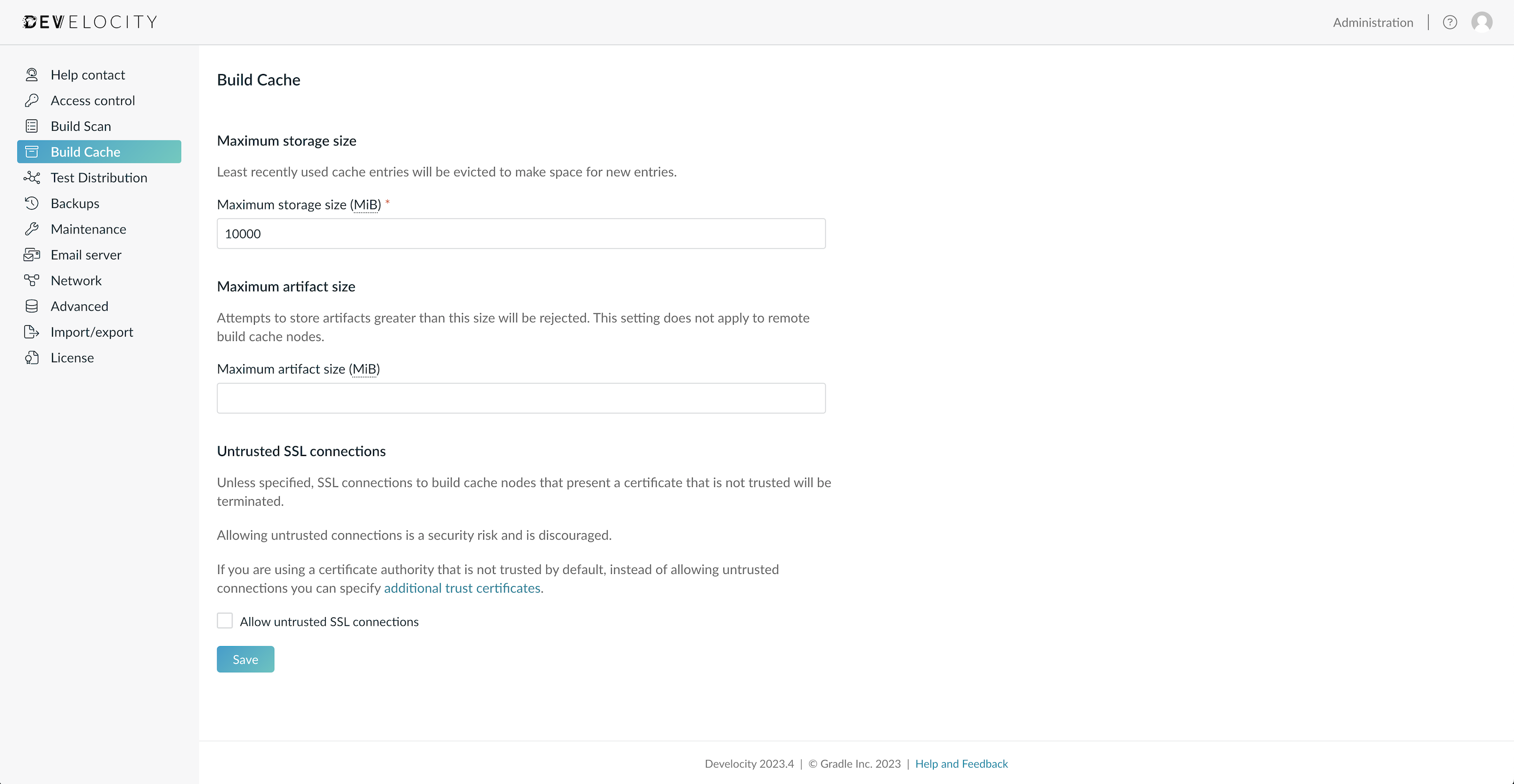 Develocity Administration Manual for Helm Installations | Develocity Docs